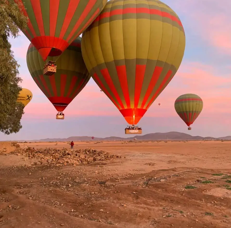 Hot Air Balloon Marrakech - Morocco Desert Gate